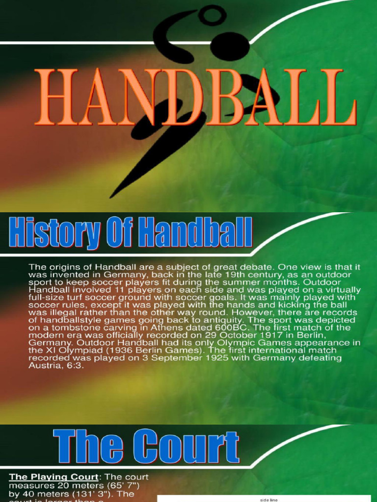 Handball | PDF | Sports & Recreation