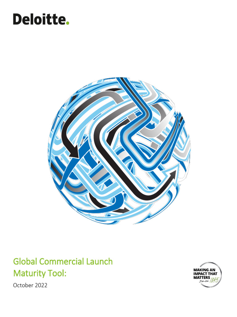 Deloitte_Global Commercial Launch Maturity Tool | PDF | Strategic ...