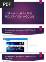 Applying for APC via MeRITS Guide | PDF | Password | Application Software