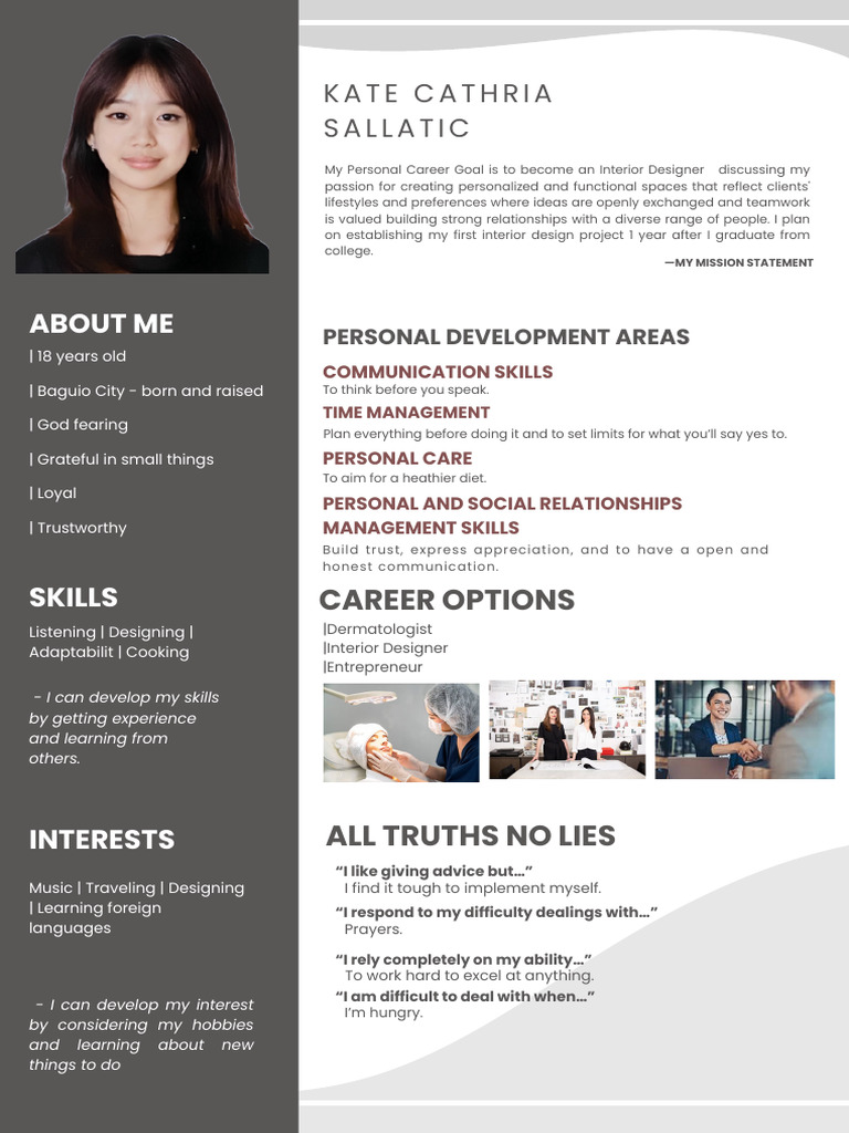 Grey White Modern Graphic Designer Resume (1) | PDF