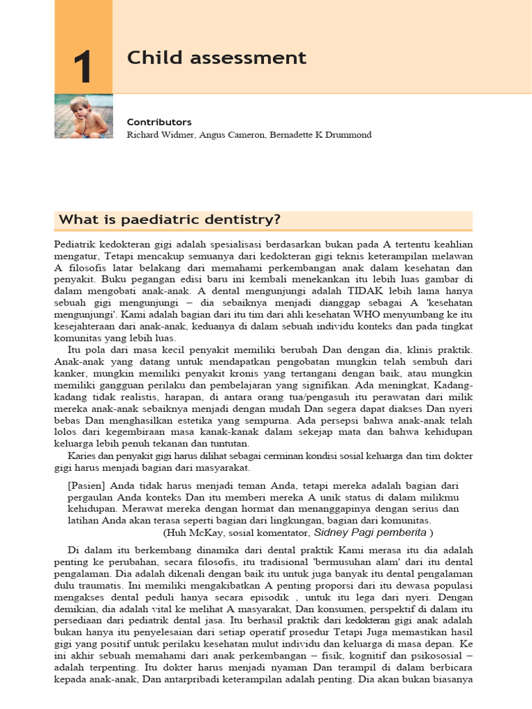 Handbook of Pediatric Dentistry-3rd - Ed-24!29!2 | PDF | Kesehatan Holistik