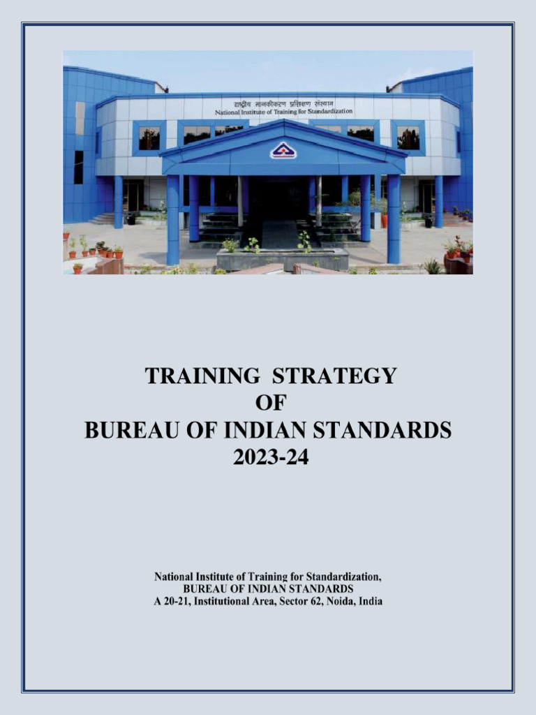 BIS Training Strategy 14 March 2023 | PDF