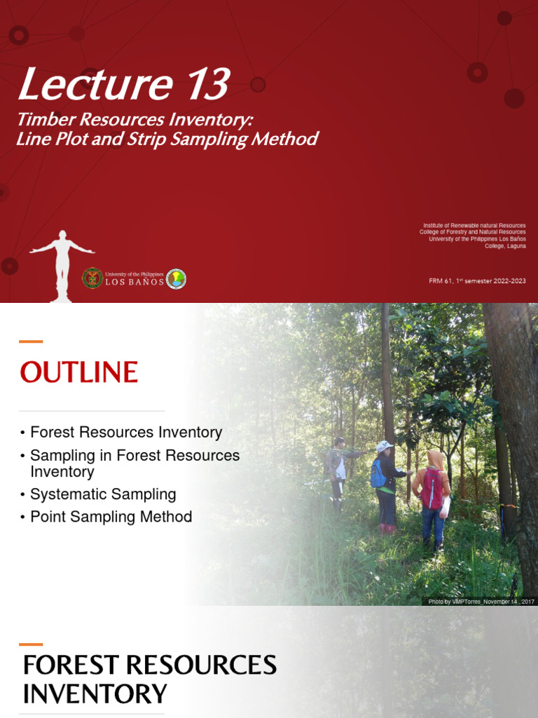 Lecture 13. Timber Inventory - Lab | PDF | Area | Sampling (Statistics)