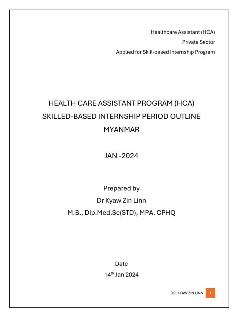 Health Care Assistant Program | PDF | Health Care | Nursing