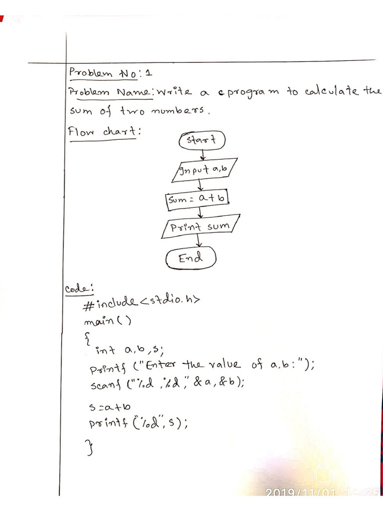Lecture-4, Sample Programs | PDF