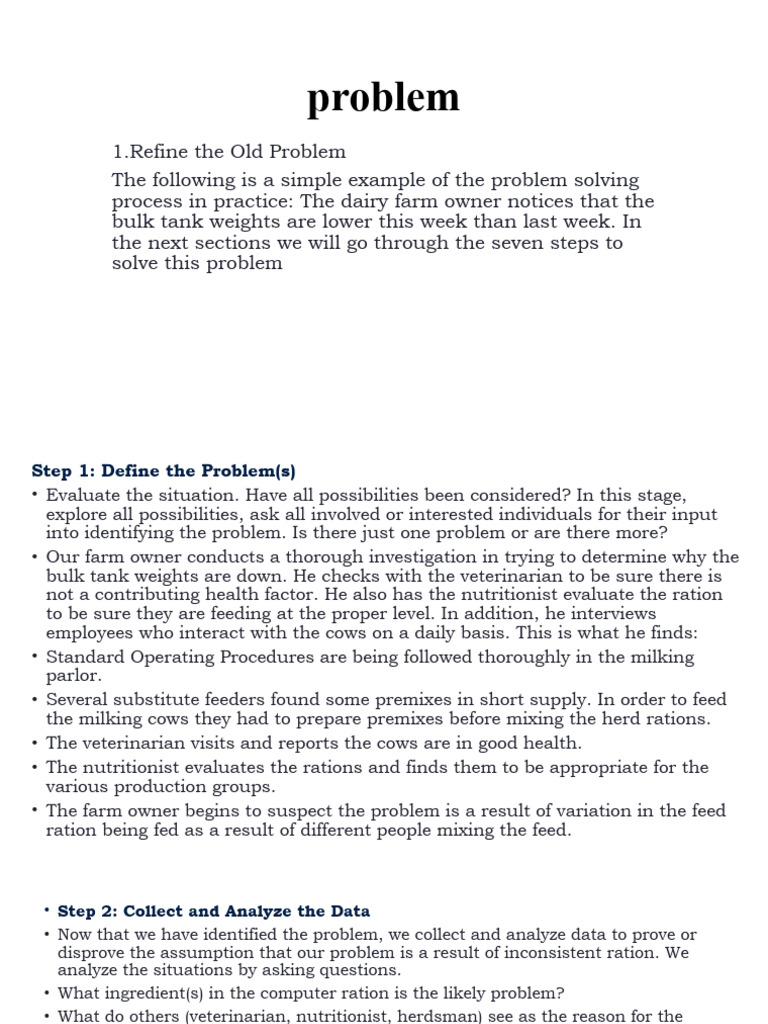problem | PDF