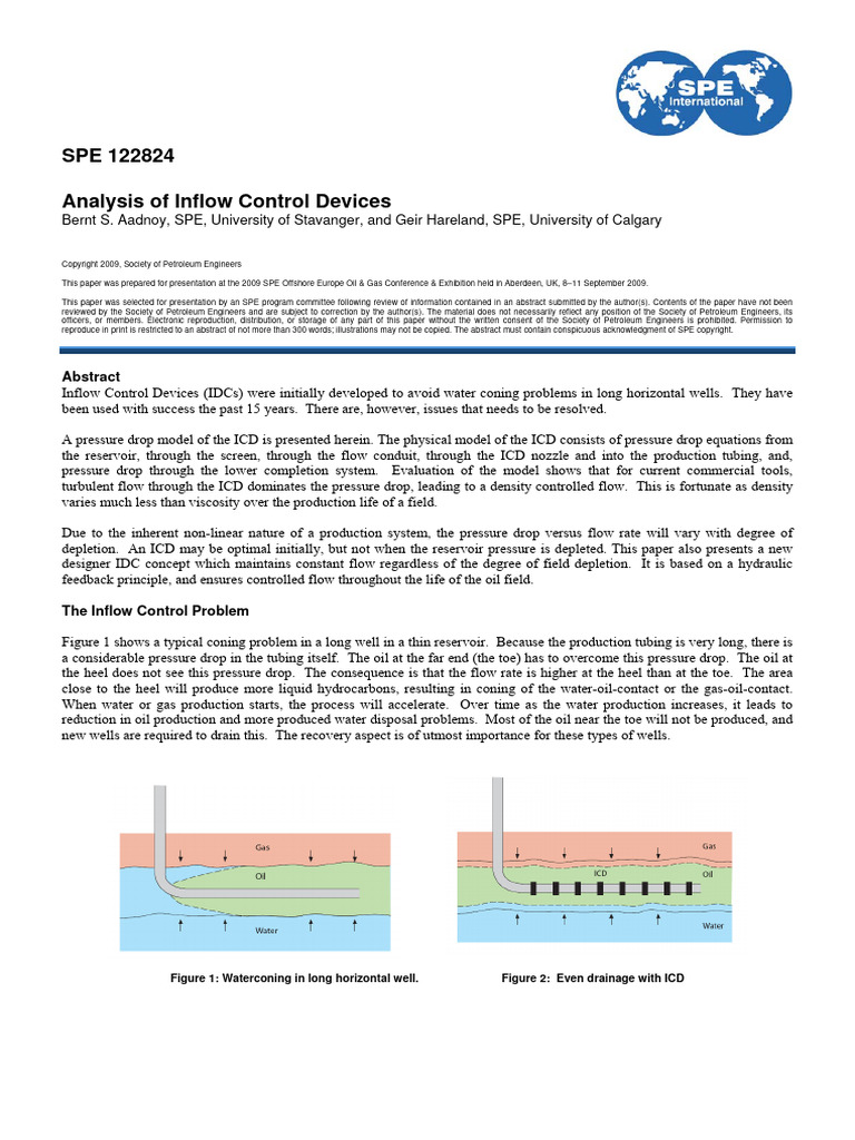 Inflow Device - Production | PDF | Fluid Dynamics | Reynolds Number
