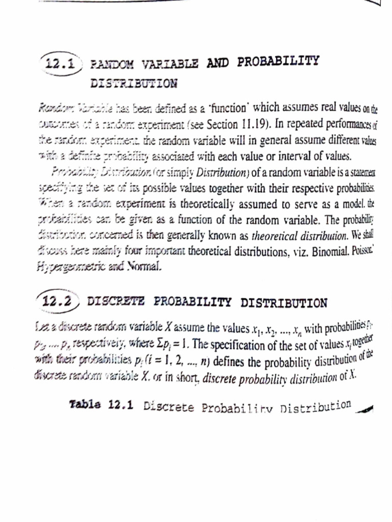 Binomial, Poisson and Normal Distribution | PDF | Probability ...