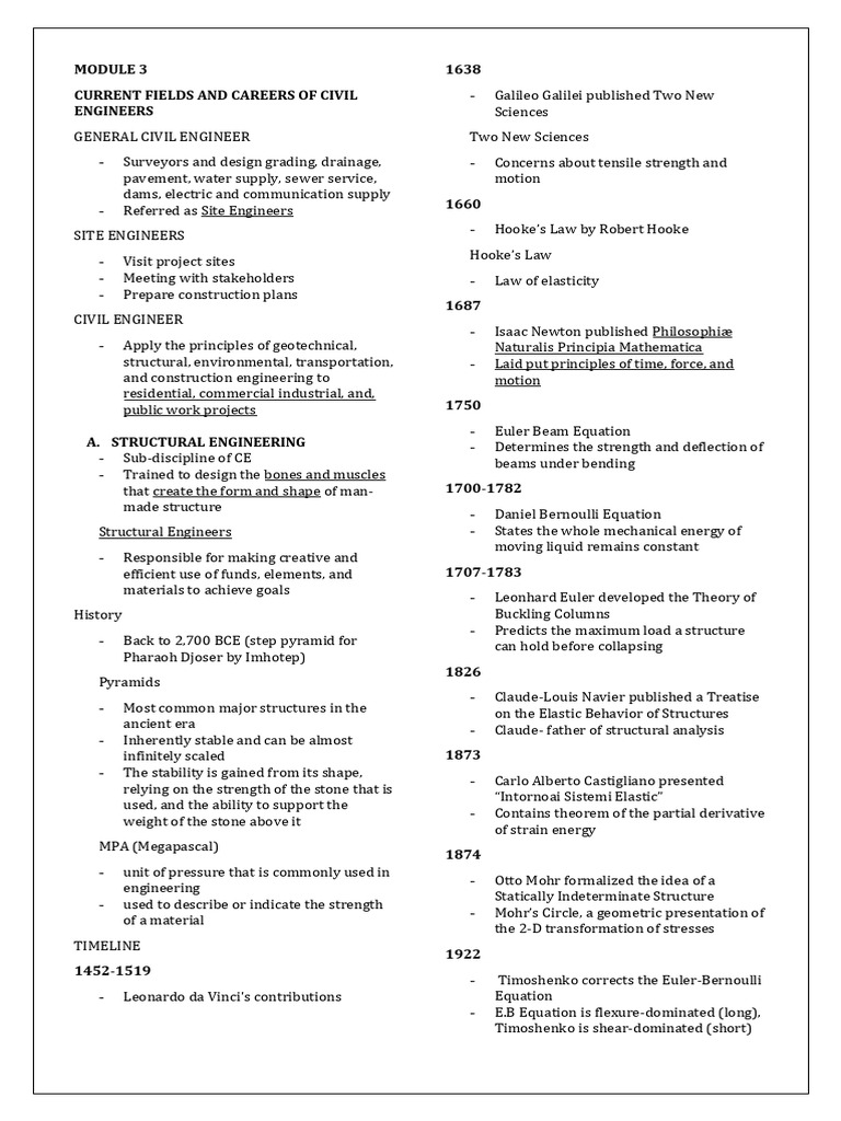 Module 3 4 Reviewer | PDF | Structural Engineering | Geotechnical Engineering