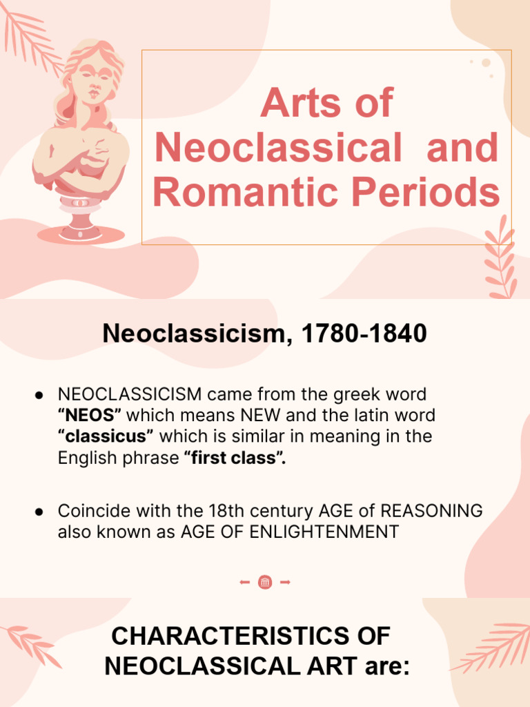 ARTS9Arts of Neoclassical and Romantic Periods | PDF | Romanticism