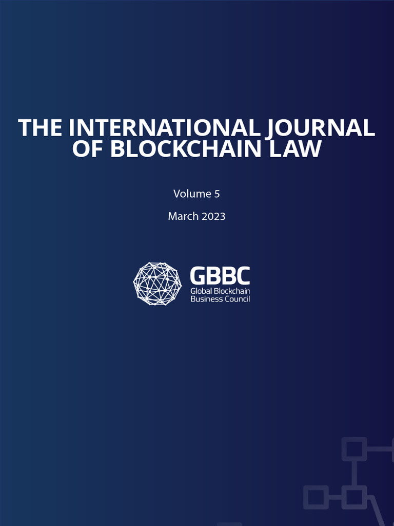 International Journal of Blockchain Law | PDF | Cryptocurrency | Bankruptcy