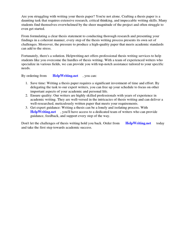 Thesis Paper Examples PDF | PDF | Banks | Thesis