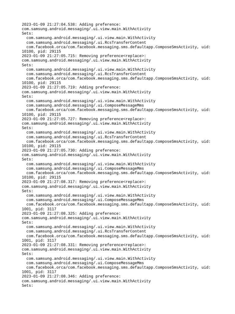 pm_debug_info | PDF | Mobile Software | Software
