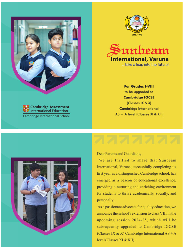 Sunbeam International Varuna | PDF | Curriculum | Education Theory