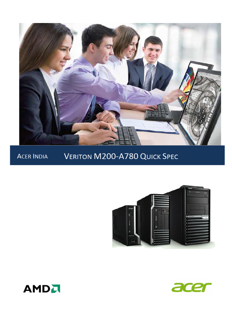Veriton M200-A780 - DESKTOP | PDF | Personal Computers | Central Processing Unit