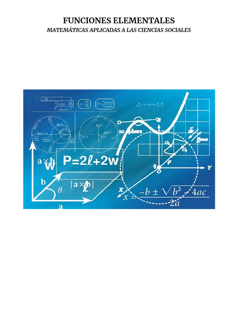 Funciones Elementales | PDF