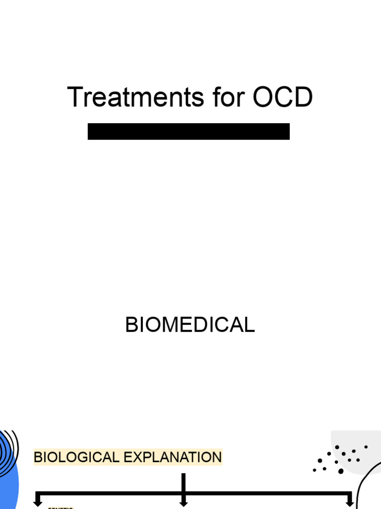 Treatments For OCD | PDF | Obsessive–Compulsive Disorder | Selective ...