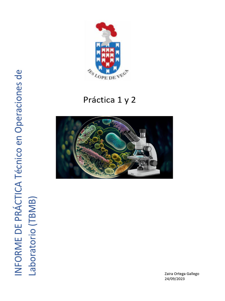 Práctica 1 y 2 | PDF | Técnicas de laboratorio. | Anatomía