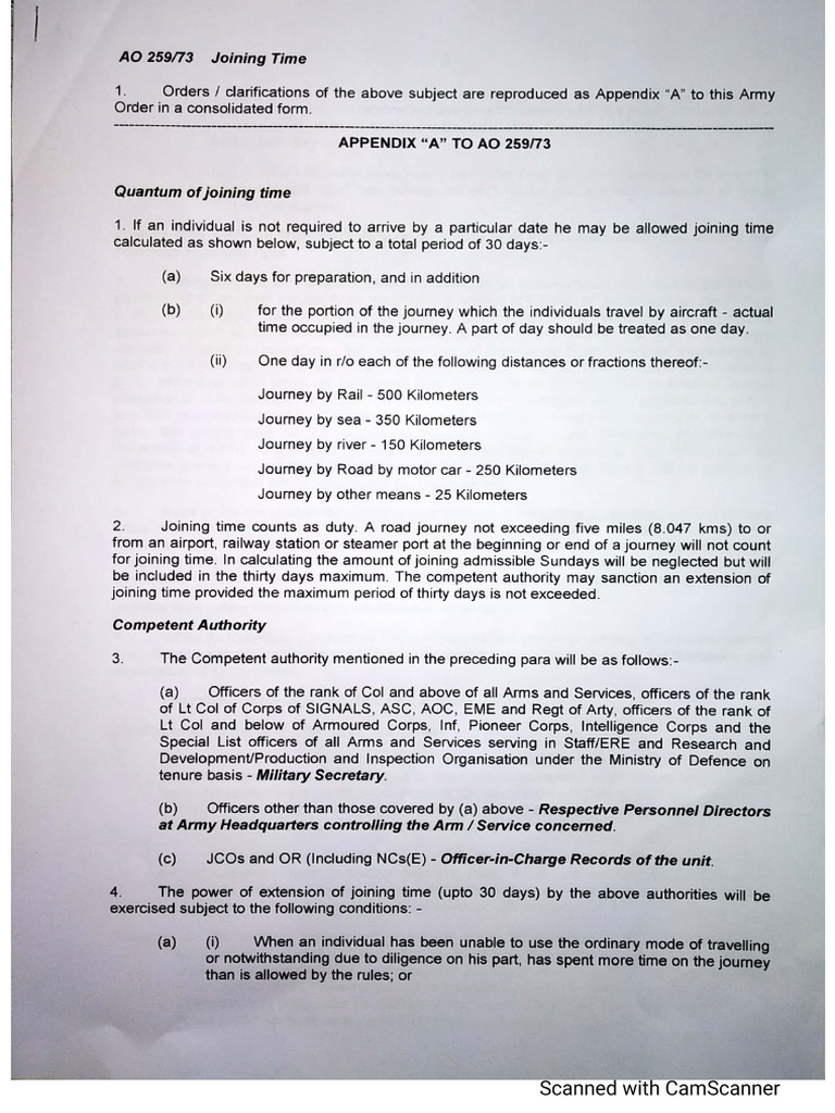 Joining Time AO | PDF