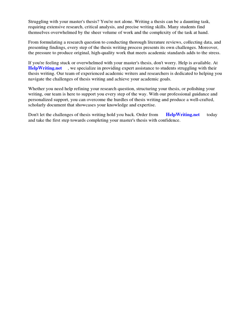 Master Thesis Search | Download Free PDF | Thesis