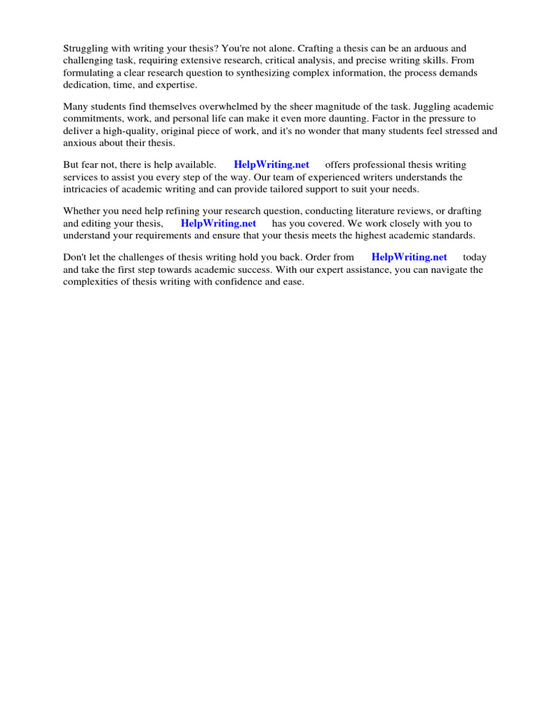 Tu Thesis | PDF | Thesis | Leadership