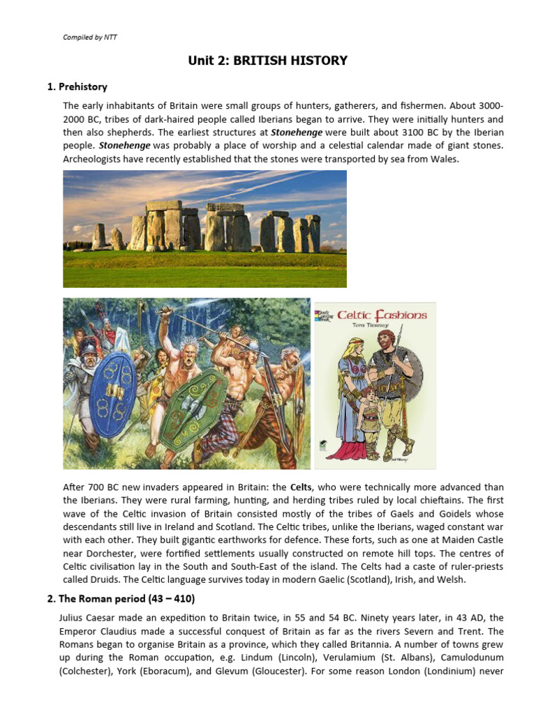 Unit 2 - History | PDF