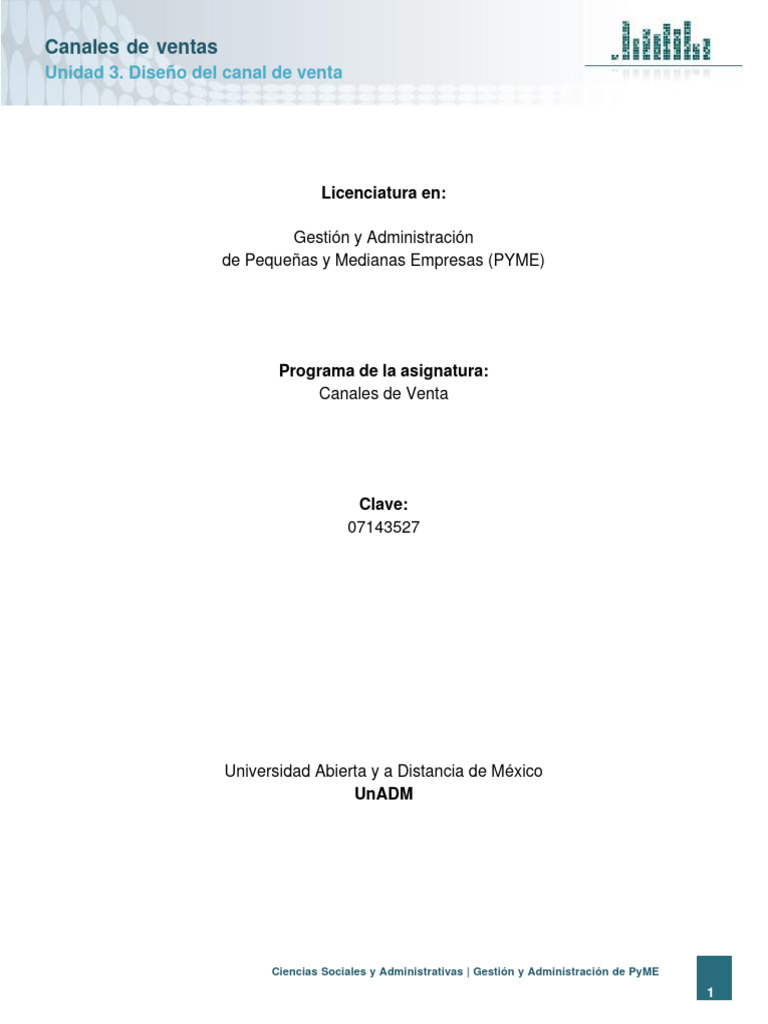 GCAV U3 Contenido 2023 1 | PDF