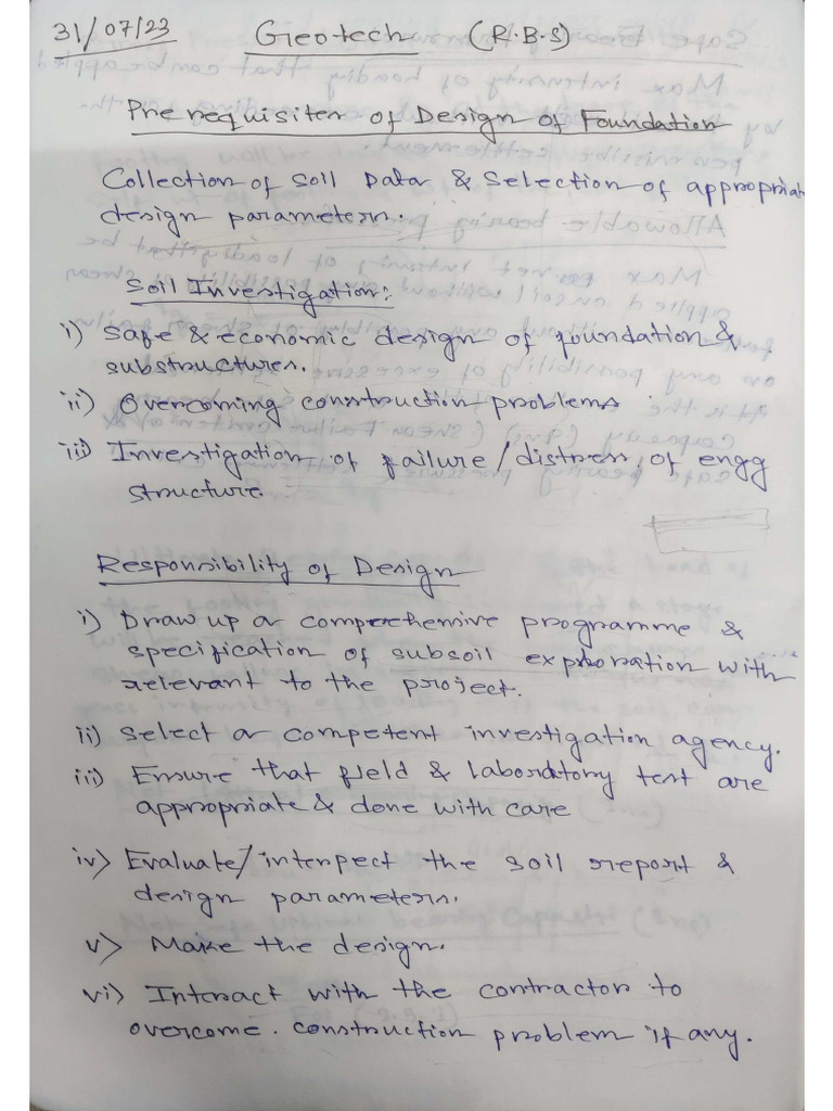 Geotechnical Engineering 1 | PDF