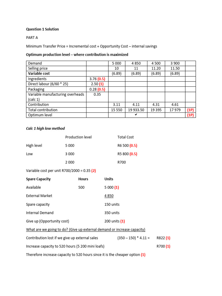Test 3 Solutions | PDF | Expense | Depreciation