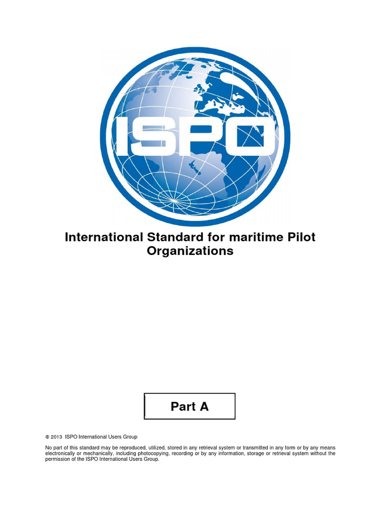 Ispo Part A 2013 | PDF | Quality Management | Safety