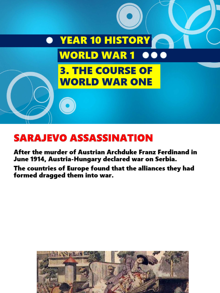 World War 1: Key Events and Impact | PDF