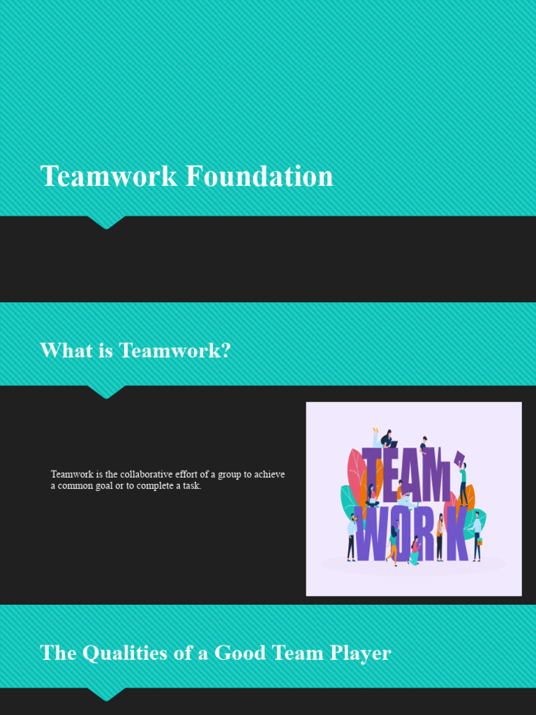 Teamwork | PDF | Career & Growth | Self-Improvement
