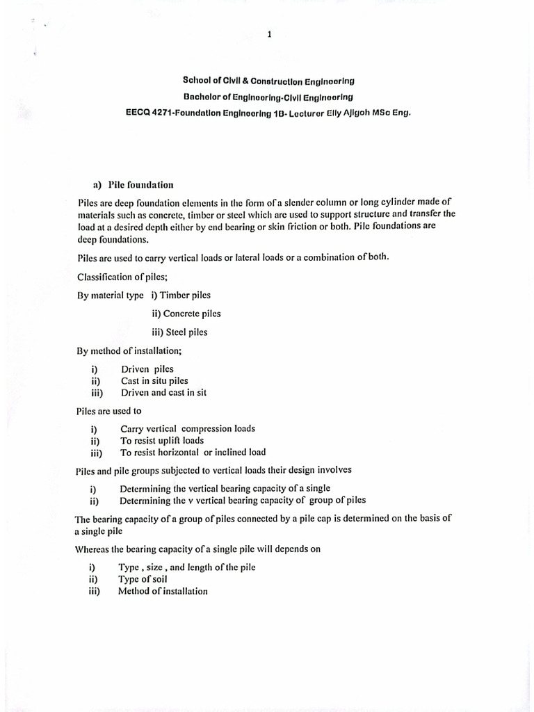 Foundation 1B. 1 | PDF