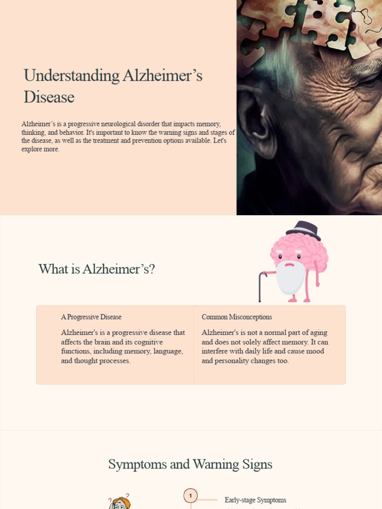 Understanding Alzheimers Disease | PDF | Alzheimer's Disease | Caregiver
