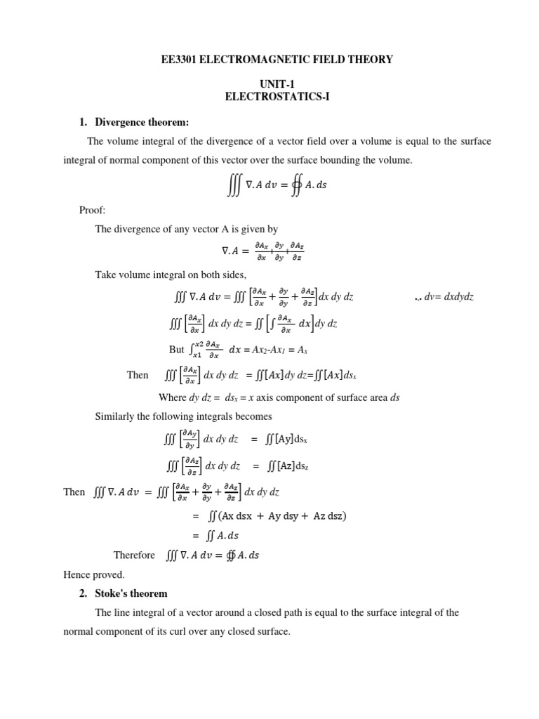 EE3301 EMF Notes | PDF | Inductance | Inductor