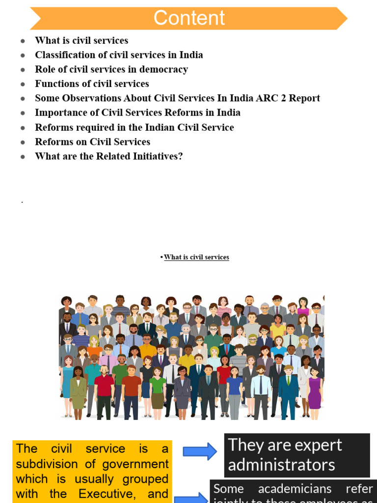 Unit II New Civil Services Reforms | PDF | Civil Service | Welfare