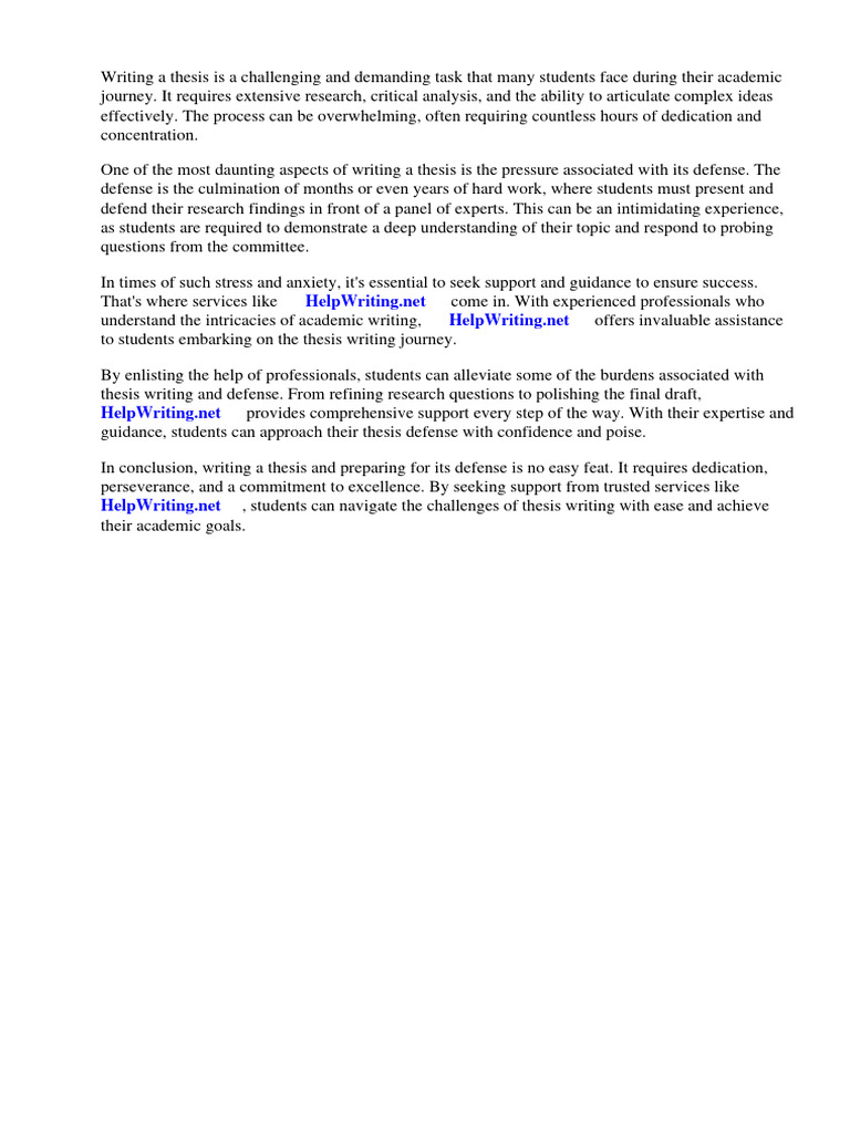 Prayer Before Thesis Defence | PDF