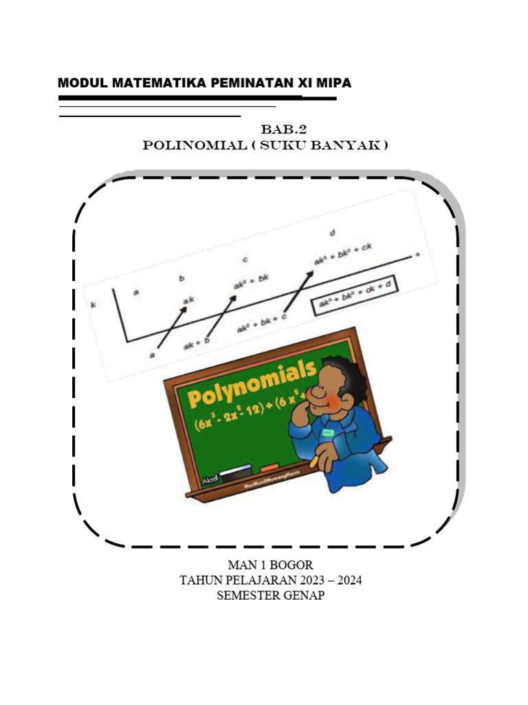 Modul-Polinomial - Siswa | PDF