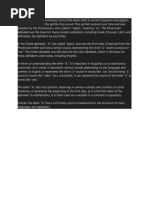 History and Facts of the Letter N | PDF