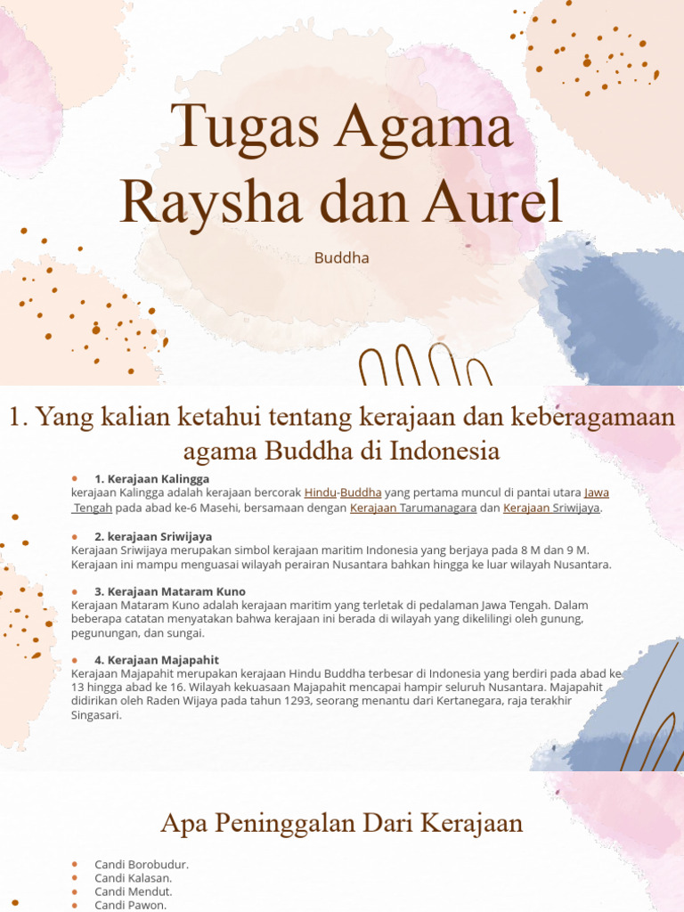 Tugas Agama Raysha Dan Aurel | PDF | Perjalanan | Sejarah
