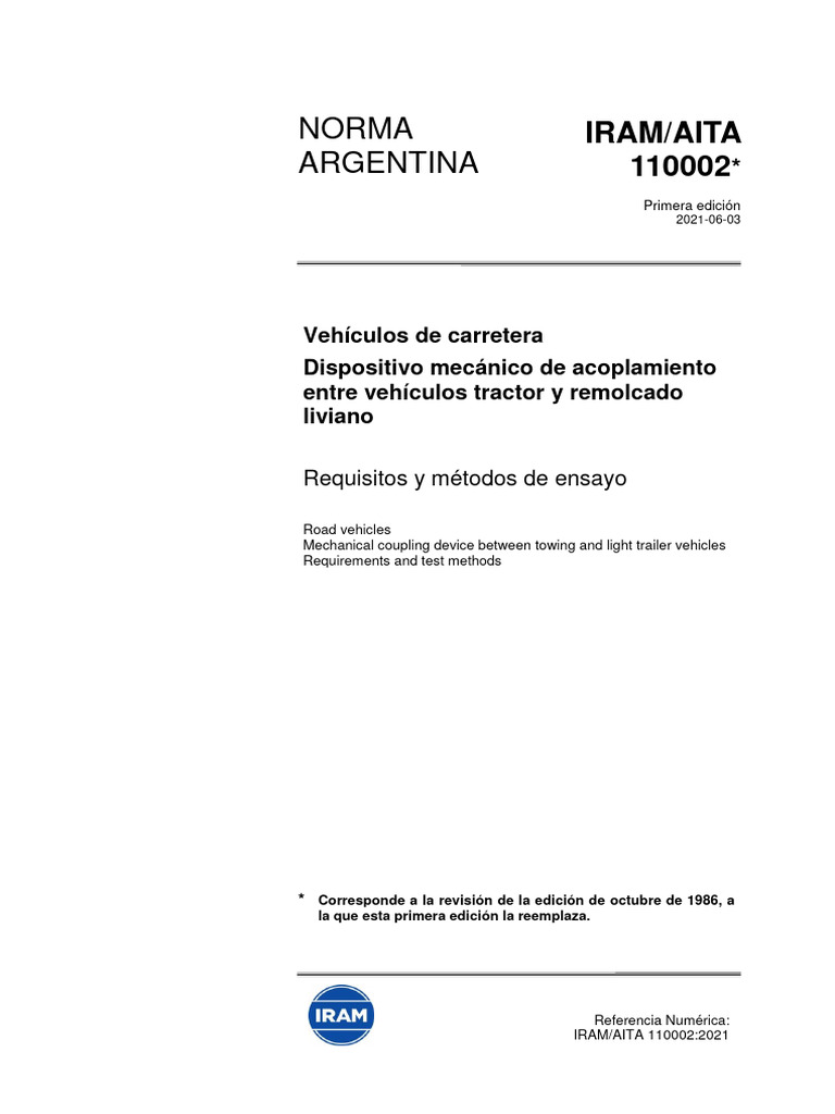 Iram-Aita 110002 | PDF | Eje | Fuerza