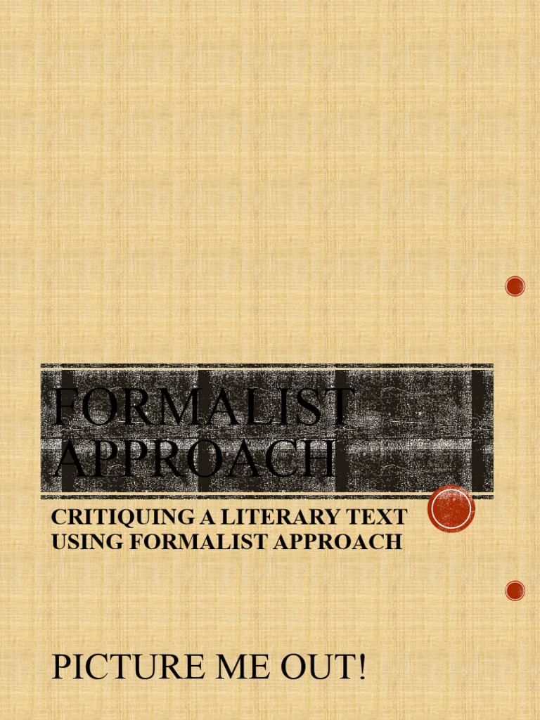 Formalist | PDF | Narration | Plot (Narrative)