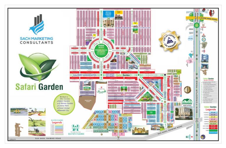 Safari Garden Map | PDF