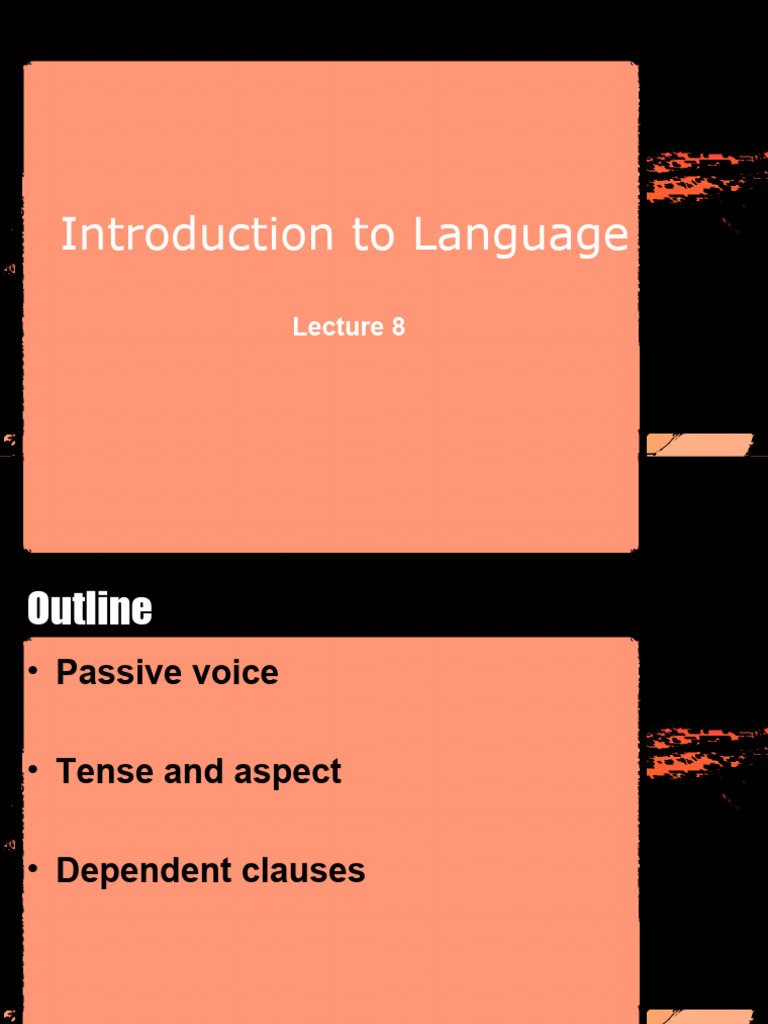 CS 8 Aspect, Verb Tenses, Clauses | PDF | Perfect (Grammar) | Grammatical Tense