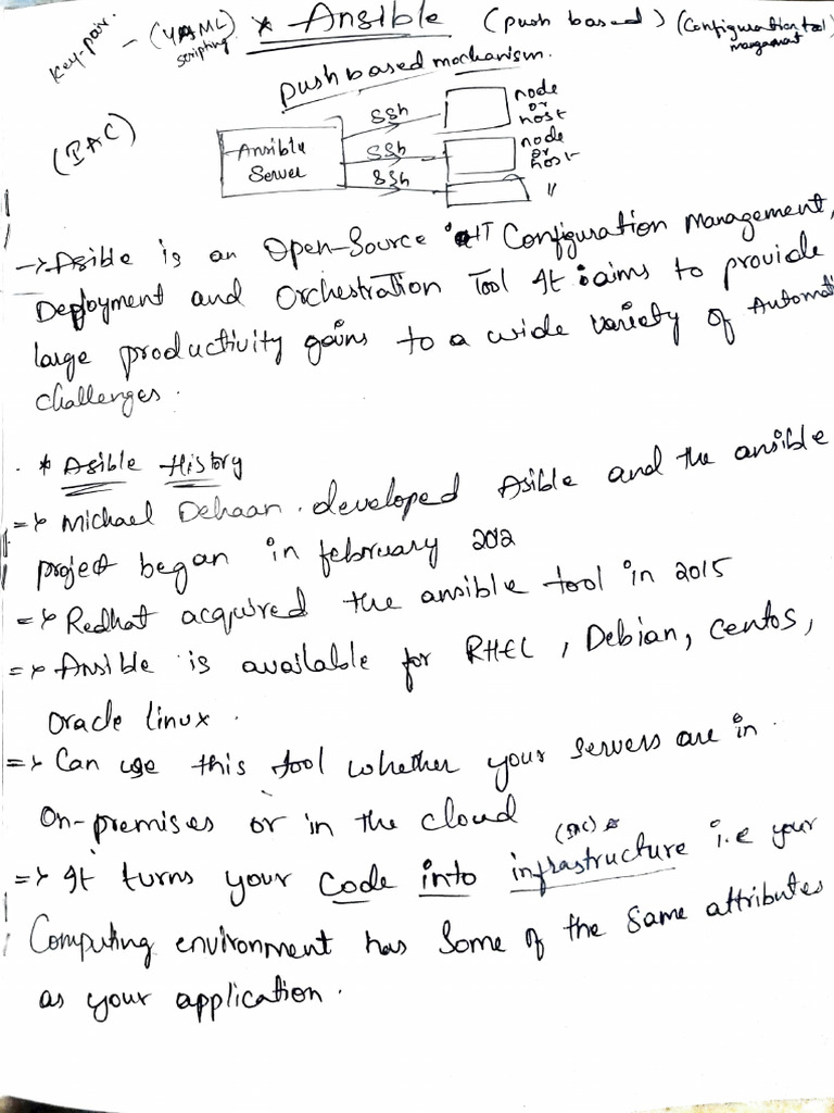 Ansible Hand Written | PDF