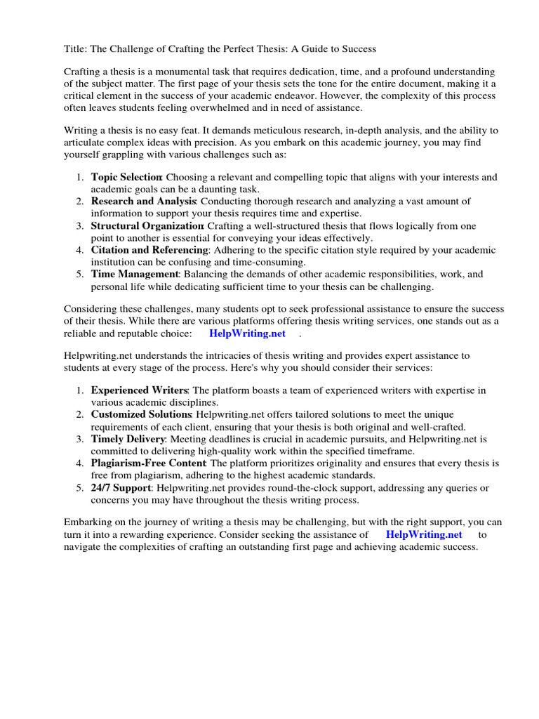 Thesis 1st Page | PDF | Thesis | Doctor Of Philosophy