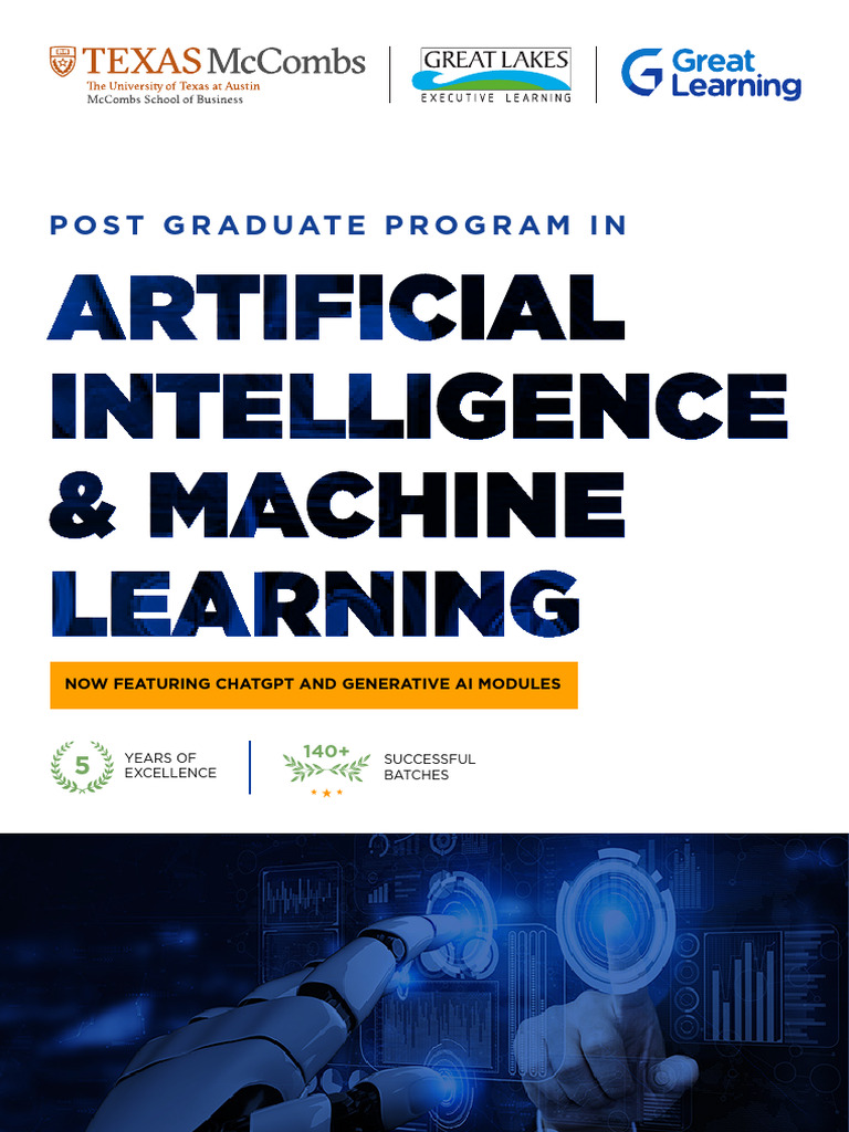 PGP AIML Online - Brochure | PDF