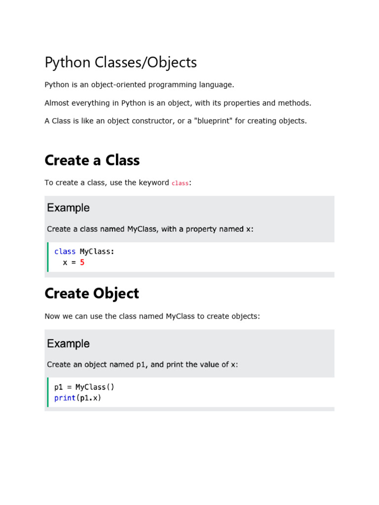 Python Programming 2 Pdf Class Computer Programming Inheritance Object Oriented