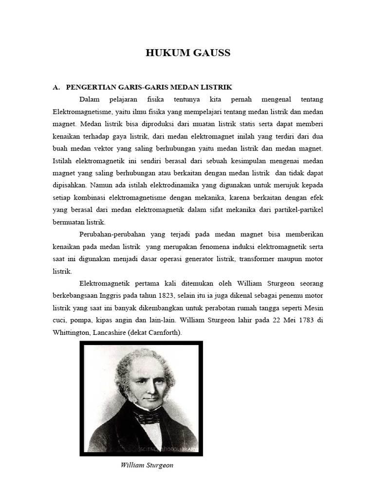 Hukum Gauss | PDF
