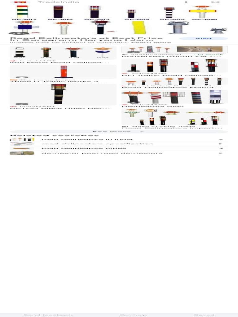 Type of Delinators | PDF